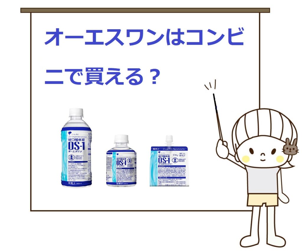 【どこで売ってる？】オーエスワン（OS-1）はコンビニで買える？取扱店舗は？ | 気になるいろいろ